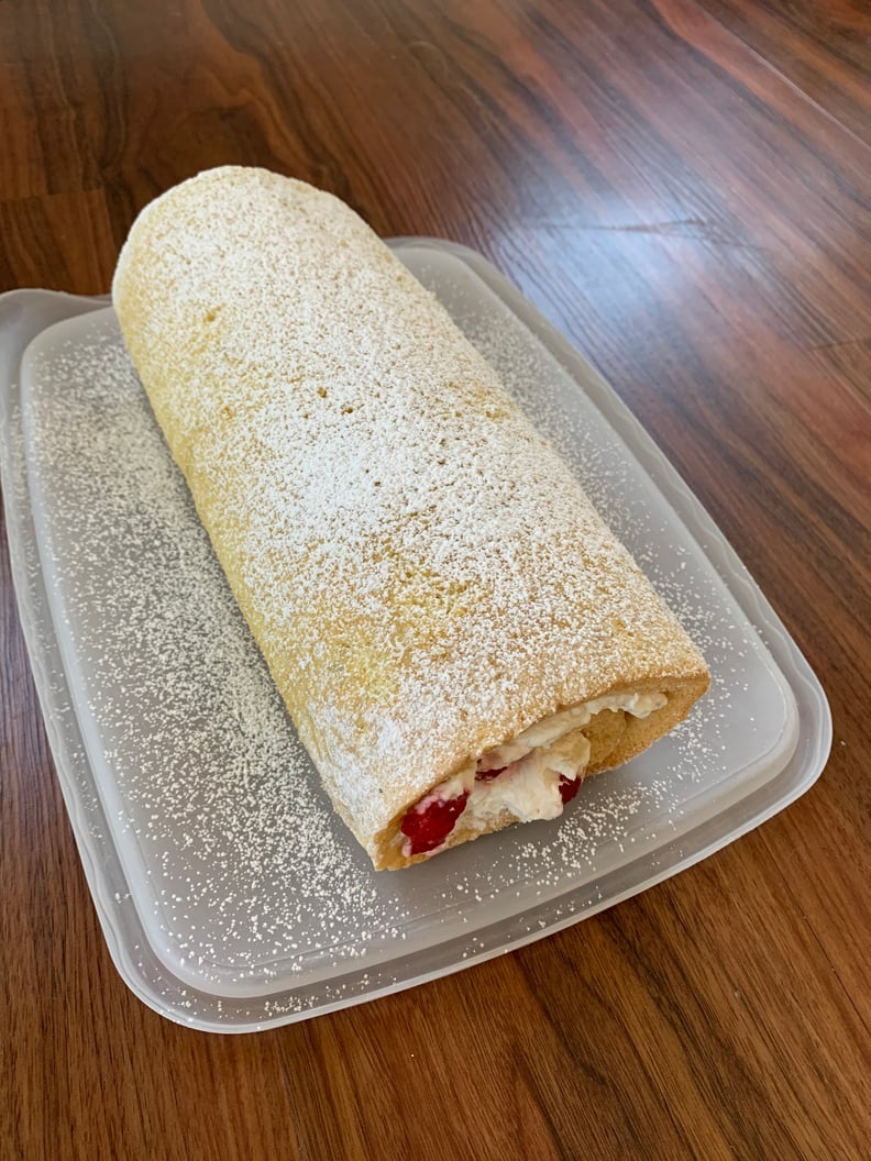 Vanilla Swiss Roll Cake Recipe With Pictures | PS Food