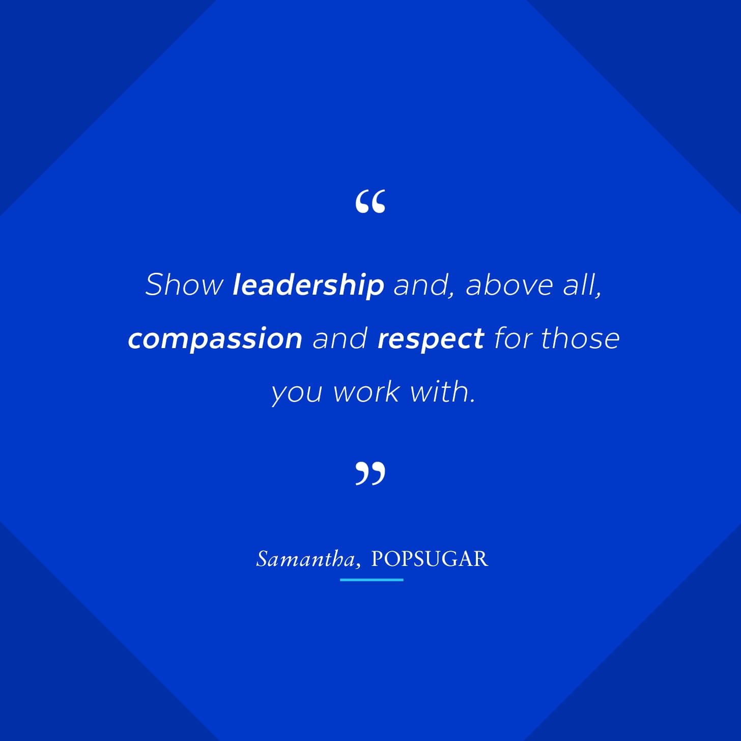 Lessons From Great Bosses | POPSUGAR Tech