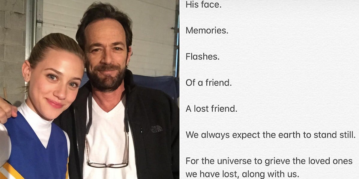 Lili Reinhart's Tribute to Luke Perry After His Death | PS Celebrity