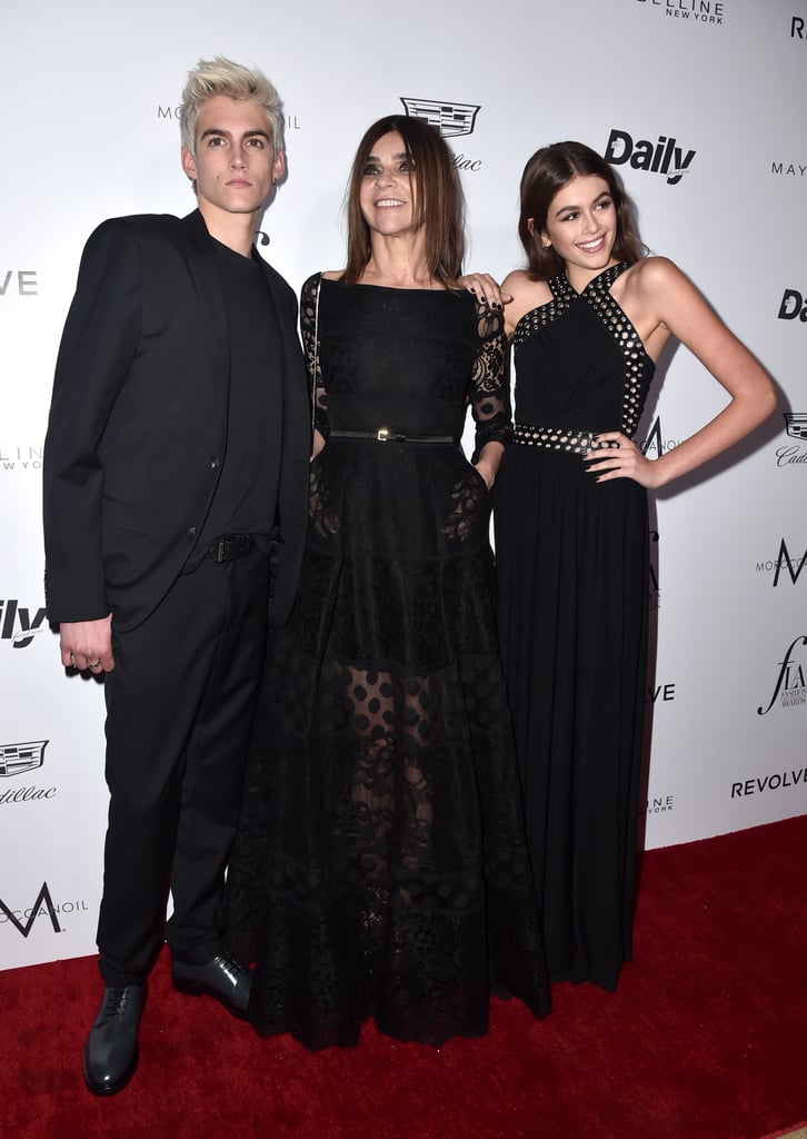 Kaia Gerber Alexander Wang Dress Daily Front Row Awards 2016 | POPSUGAR ...