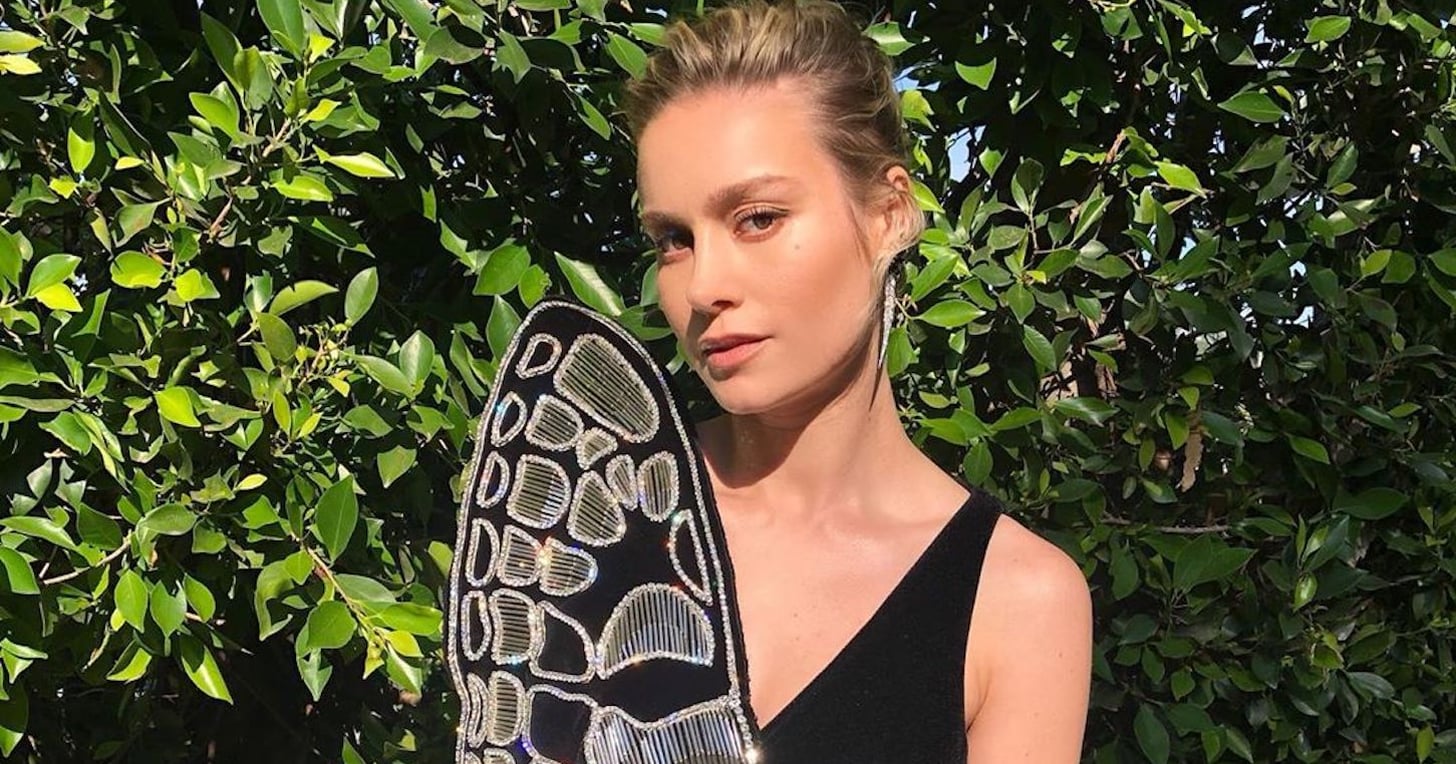 Brie Larson Butterfly Outfit at MTV Movie and TV Awards 2019 | PS Fashion