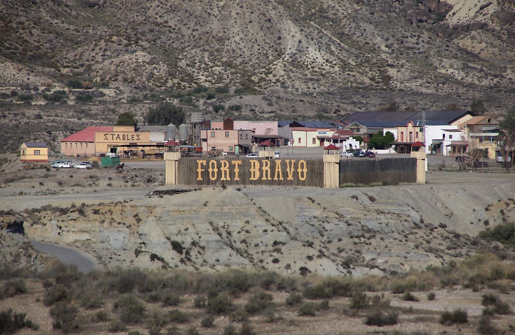 Fort Bravo in the Tabernas Desert of Almería, Spain | White Lines: Does ...