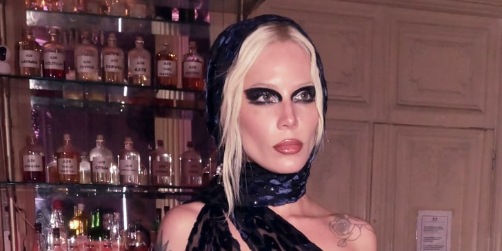 Halsey Makes PFW Debut in Sheer Bodysuit and Low-Slung Skirt | POPSUGAR ...