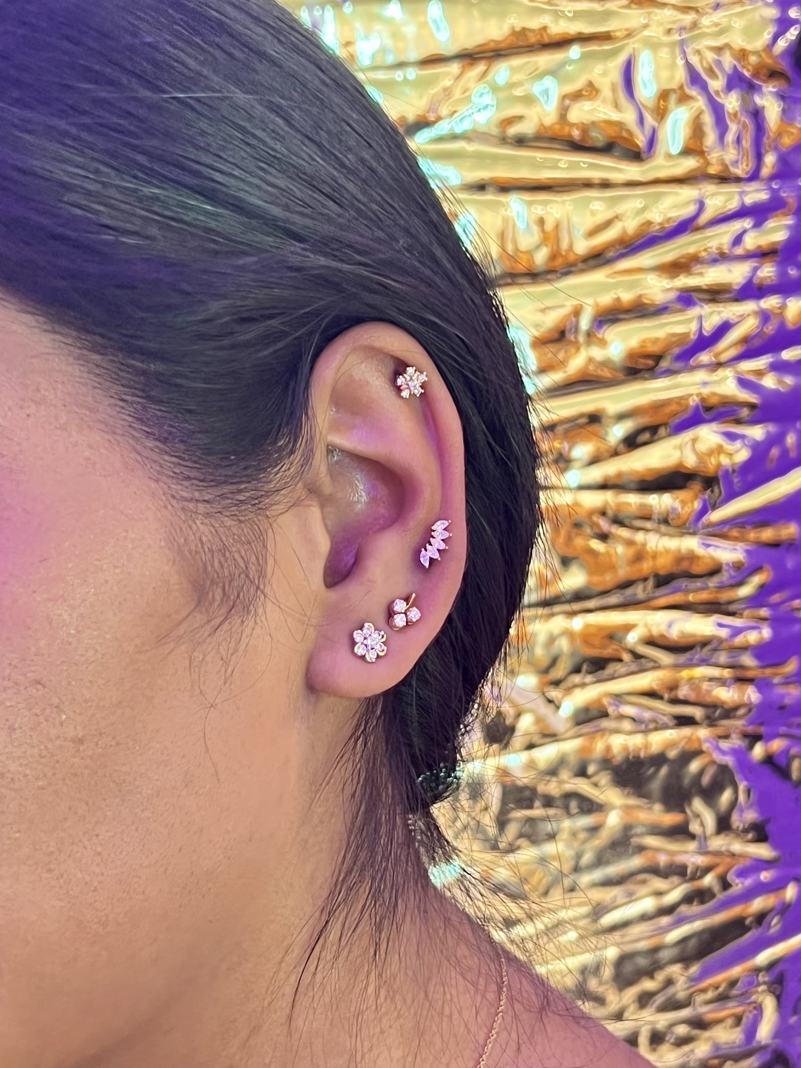 Studs Earring and Piercing Review | PS Beauty