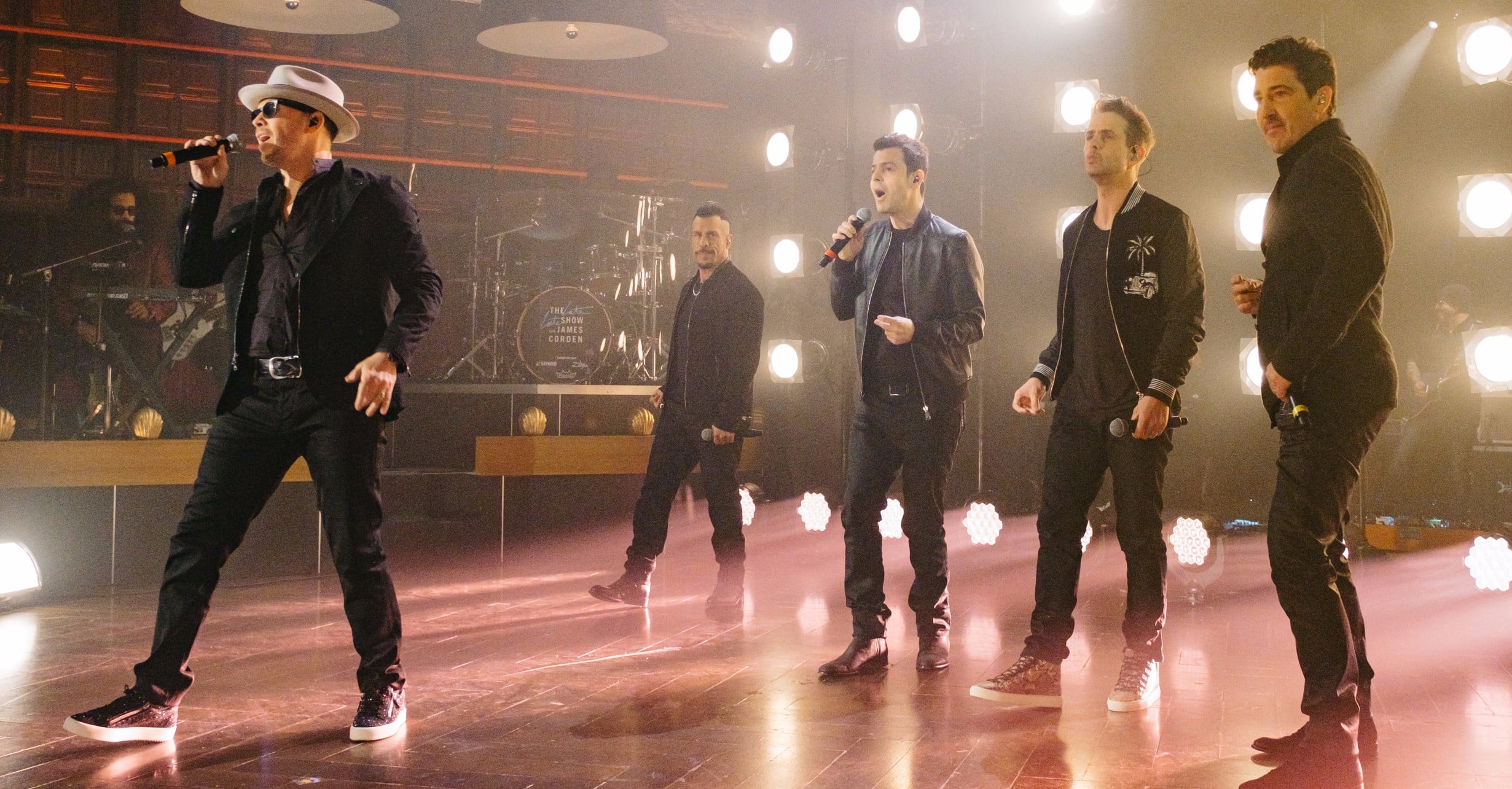 New Kids on the Block Sing "One More Night" Late Late Show | PS ...