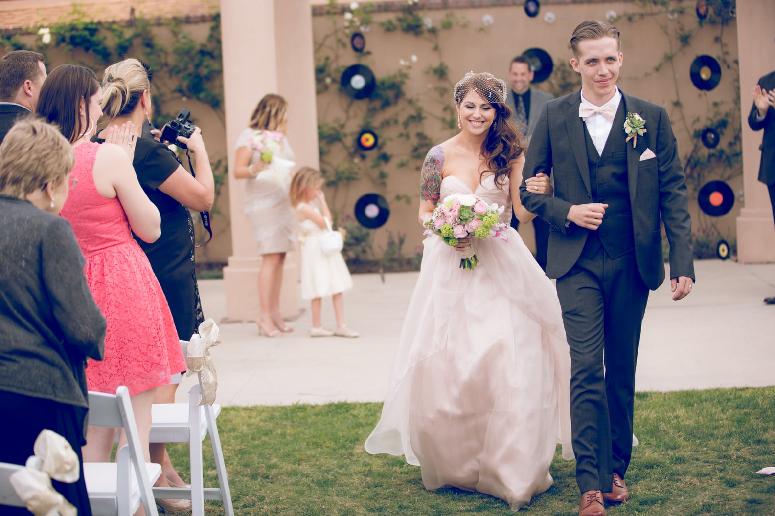 Pink and Gold Wedding Inspiration | PS Love