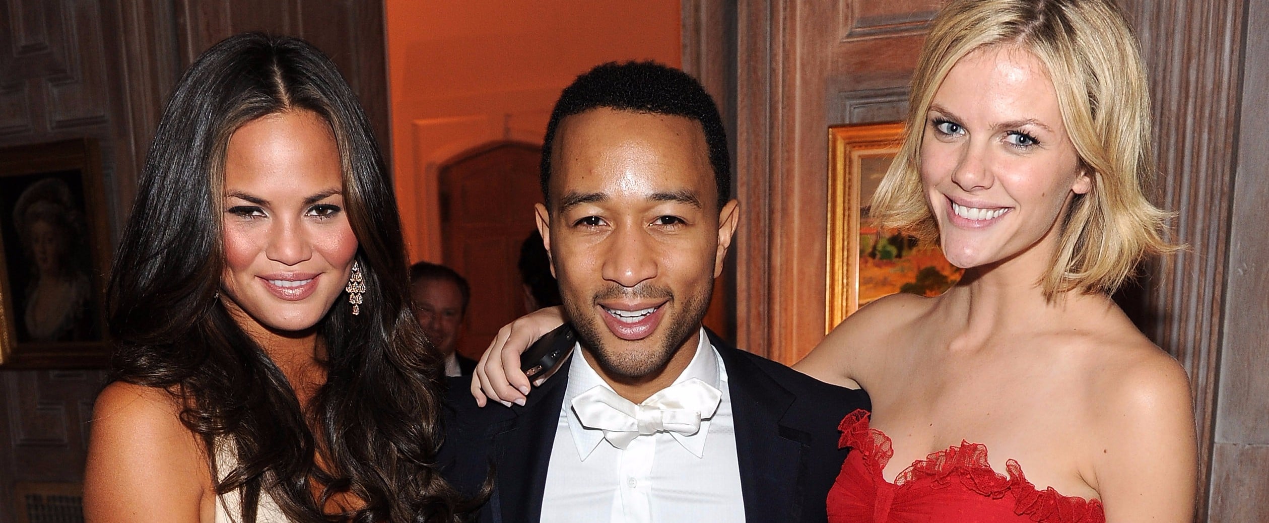 Chrissy Teigen Trolls Pregnant Brooklyn Decker | POPSUGAR Family