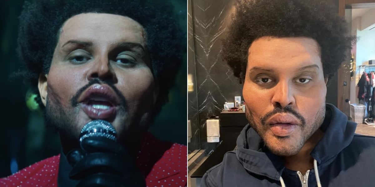 The Weeknd's Face Got a Plastic-Surgery Prosthetics Makeover | POPSUGAR ...