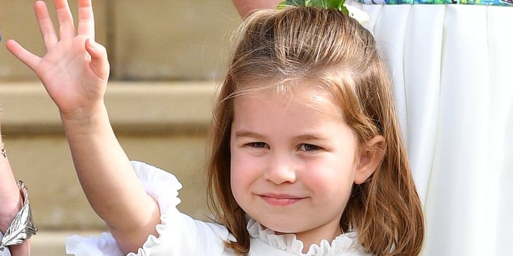 Pictures of Princess Charlotte Waving | POPSUGAR Celebrity