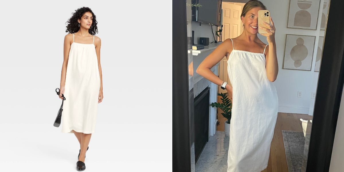 Target Easy Linen Tank Dress | Editor Review | PS Fashion
