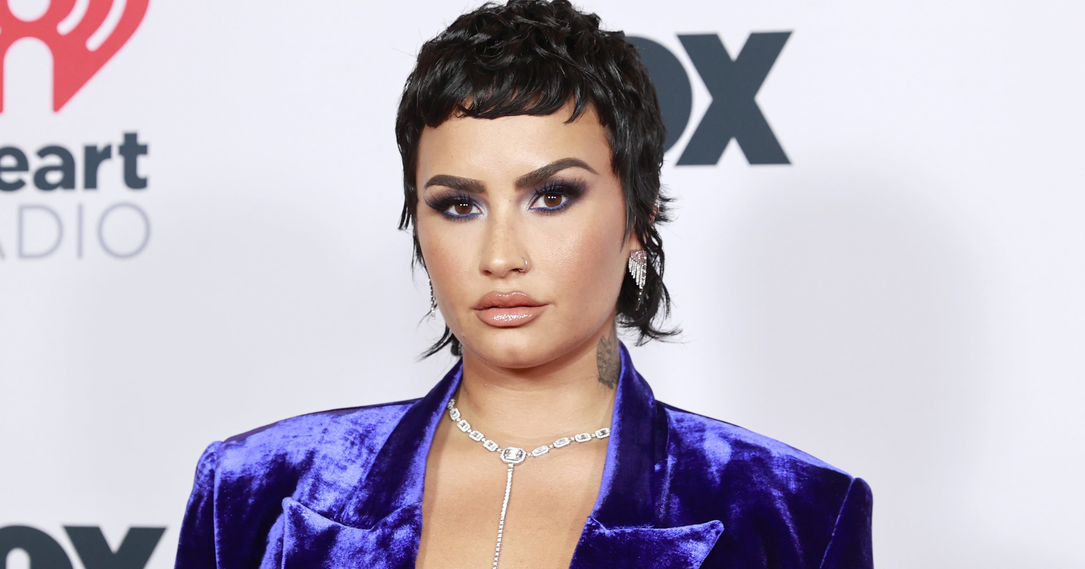Demi Lovato Debuted Mullet Hairstyle at iHeartRadio Awards | PS UK Beauty