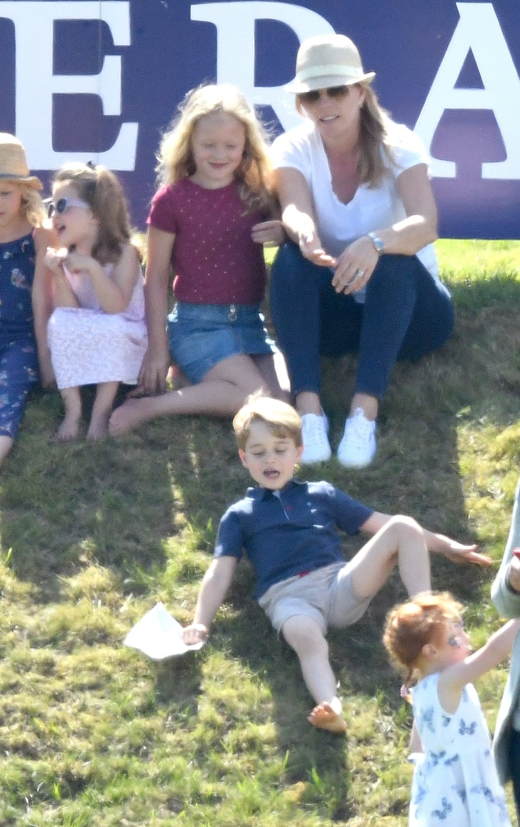 Isla Phillips, Princess Charlotte, Prince George, and Savannah Phillips ...