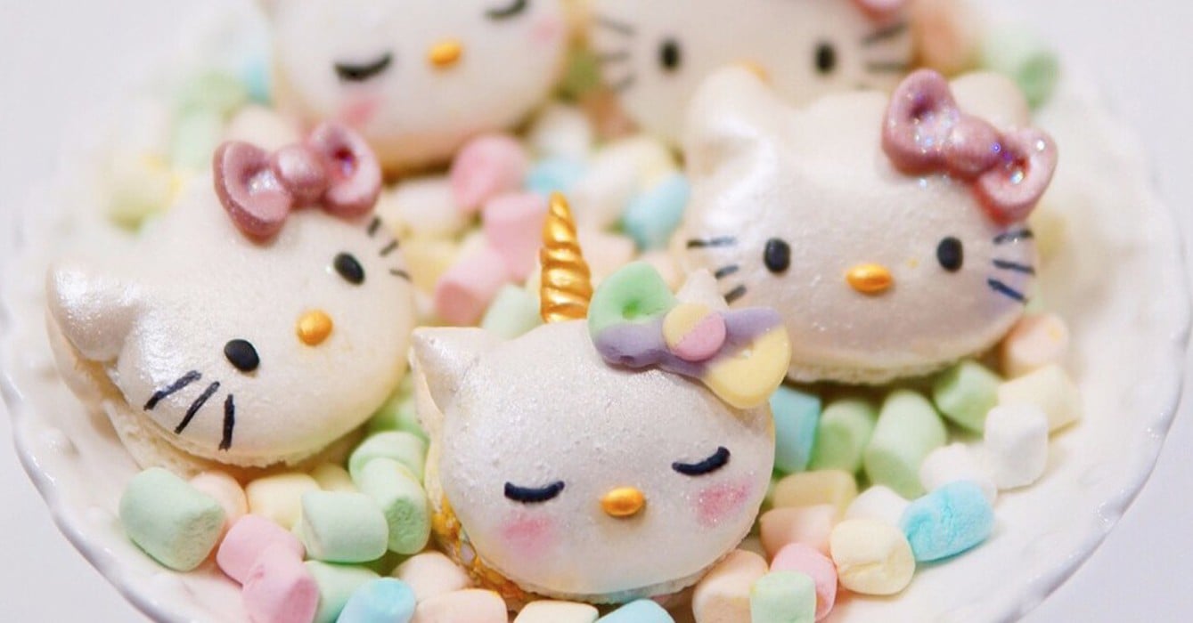 Hello Kitty Unicorn Macaron Recipe | POPSUGAR Food