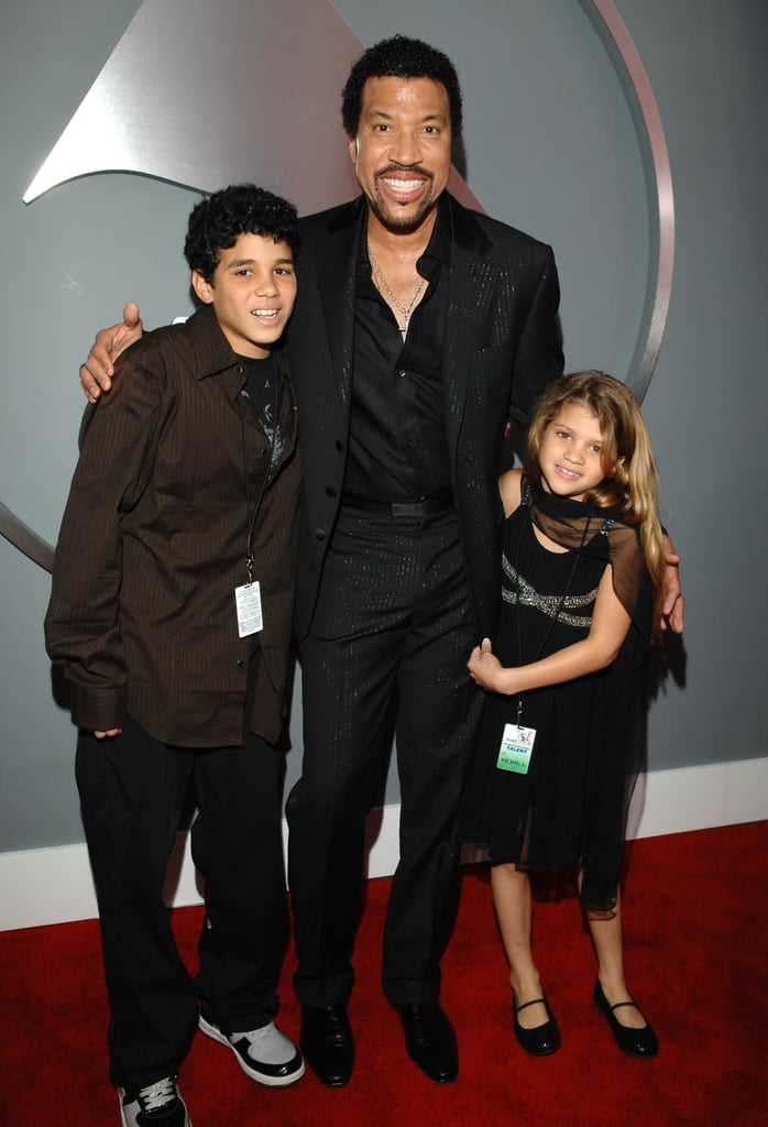 Lionel Richie was joined by his kids, Miles and Sofia. | Best Pictures ...