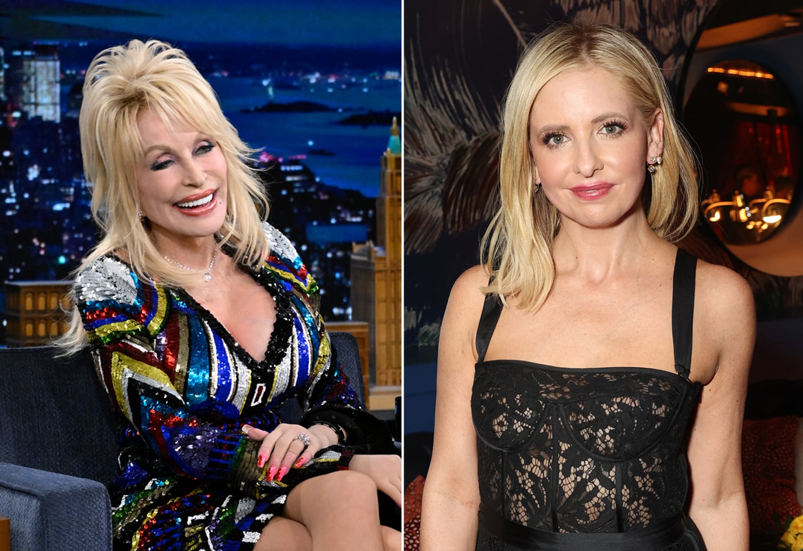Sarah Michelle Gellar Reveals Dolly Parton Worked on Buffy | PS ...