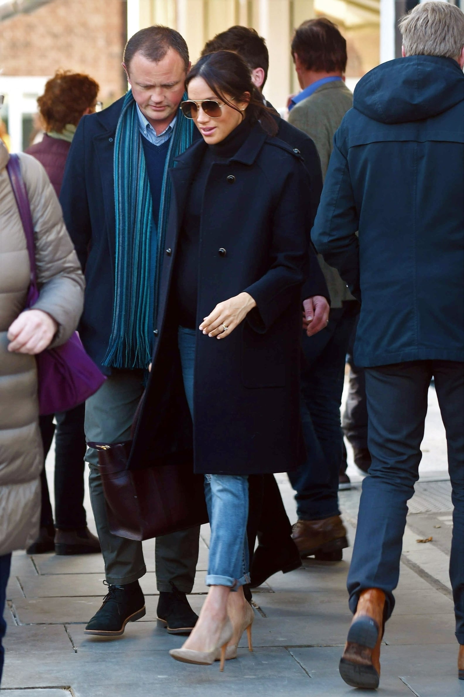 Meghan Markle Wearing Jeans Jan. 2019 | PS Fashion