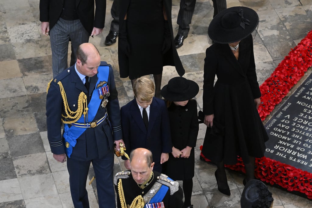Harry, Meghan Markle, William, and Kate Middleton at Funeral | POPSUGAR ...