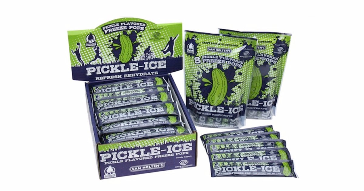 Pickle-Ice Pickle Popsicles | POPSUGAR Fitness