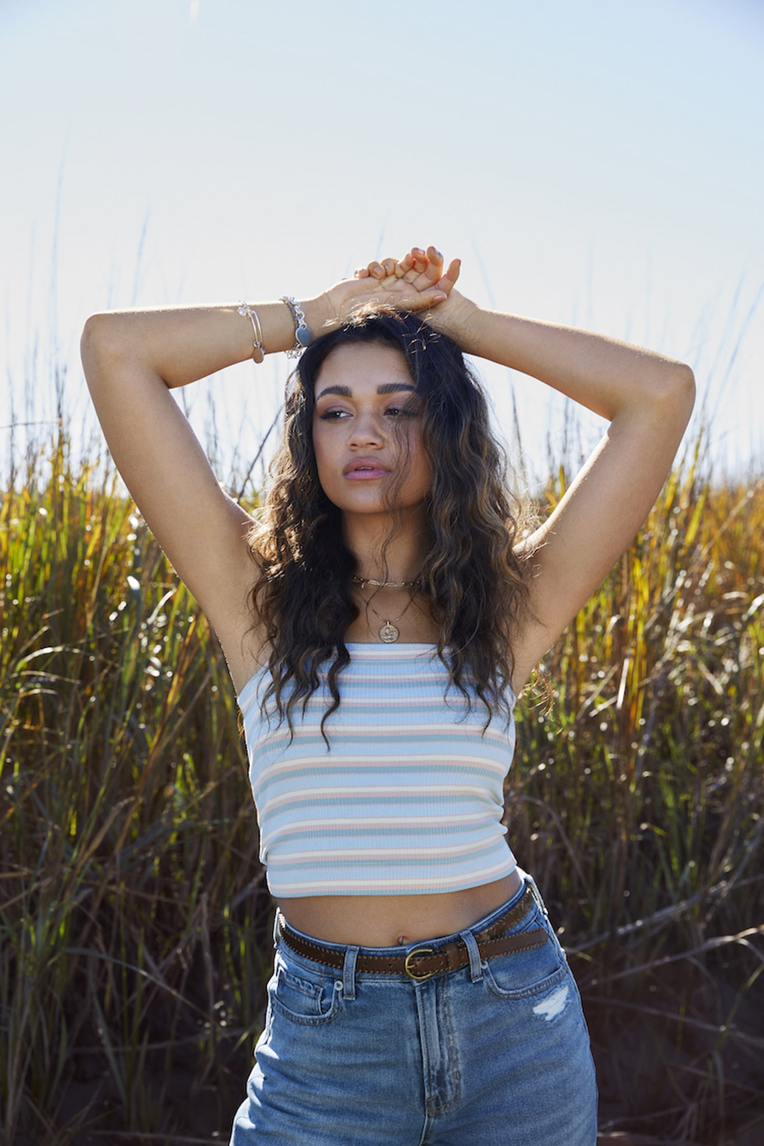 Chase Stokes and Madison Bailey Model For American Eagle | PS Fashion