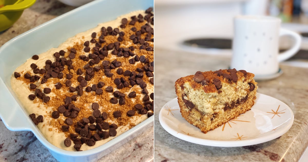 Easy Banana and Chocolate Crater Cake Recipe | POPSUGAR Food