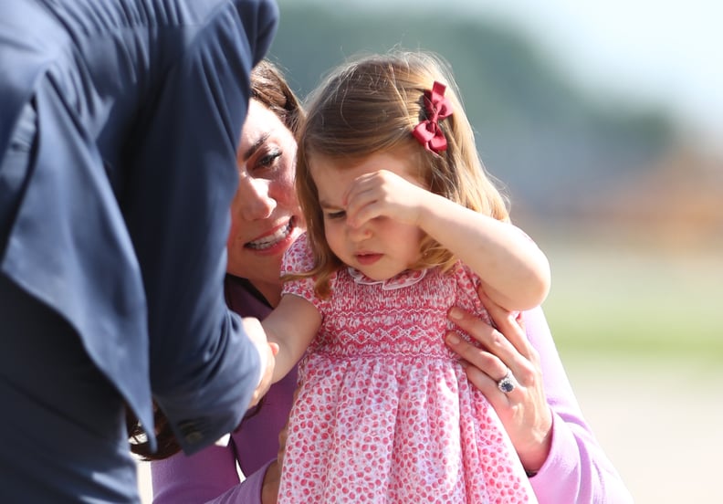 Princess Charlotte Crying in Germany Pictures | POPSUGAR Celebrity
