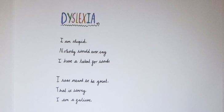 10 Year Old Writes Palindrome About Dyslexia POPSUGAR Family