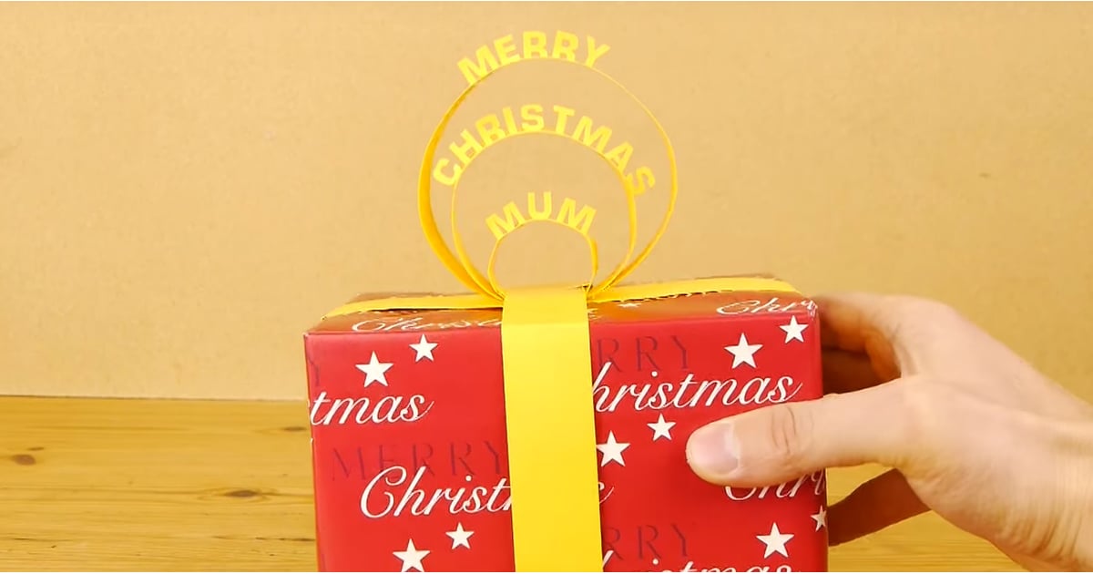 How to Make a Bow Gift Tag Video | POPSUGAR Smart Living