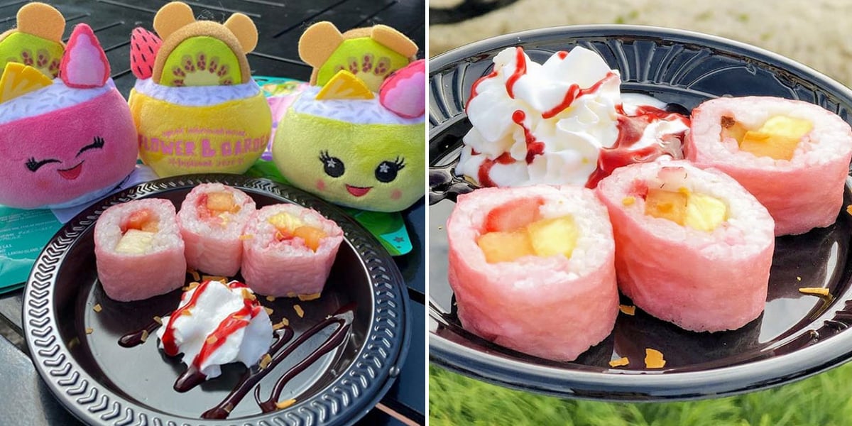 Epcot's "Frushi," aka Fruit Shaped Like Sushi, Is a Must Try | PS Food