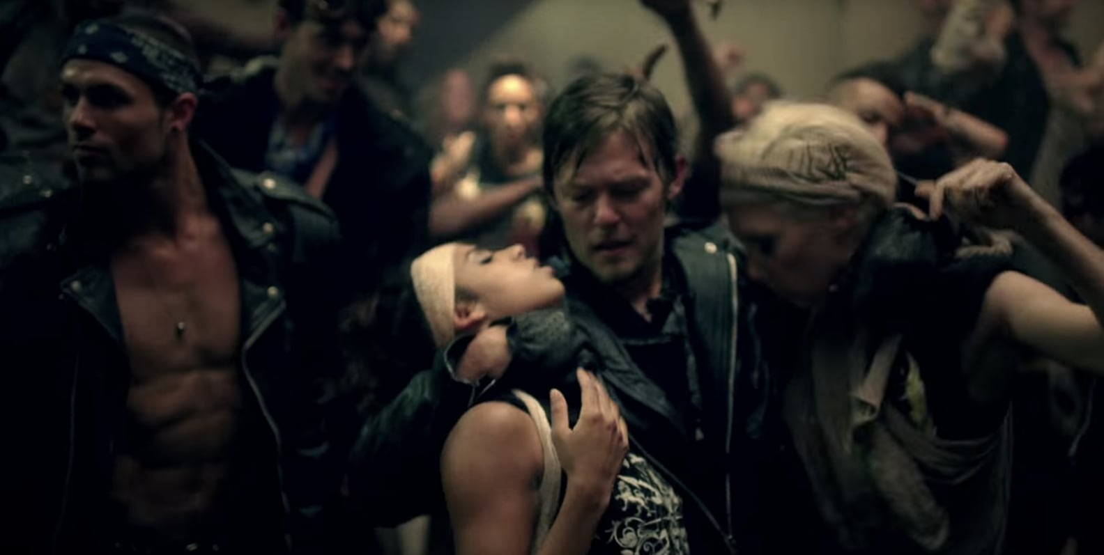 Norman Reedus in Lady Gaga's "Judas" Music Video | POPSUGAR Entertainment