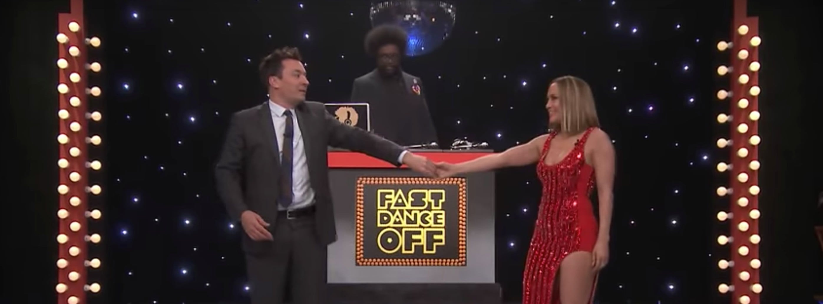 Jimmy Fallon and Jennifer Lopez in Fast Dance Off Video | POPSUGAR ...