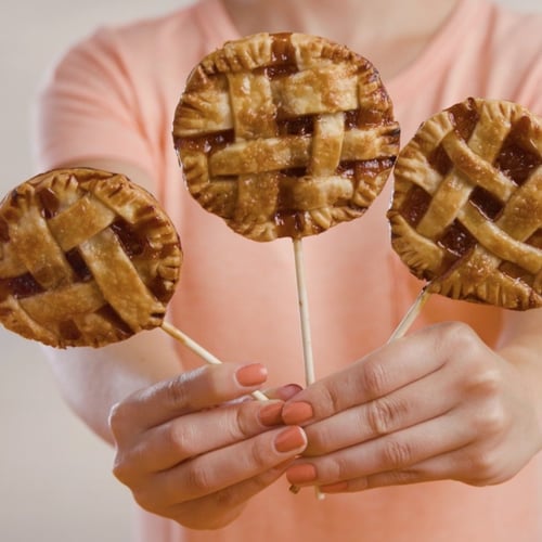 Miniature Peach Pie Pops Recipe | POPSUGAR Food