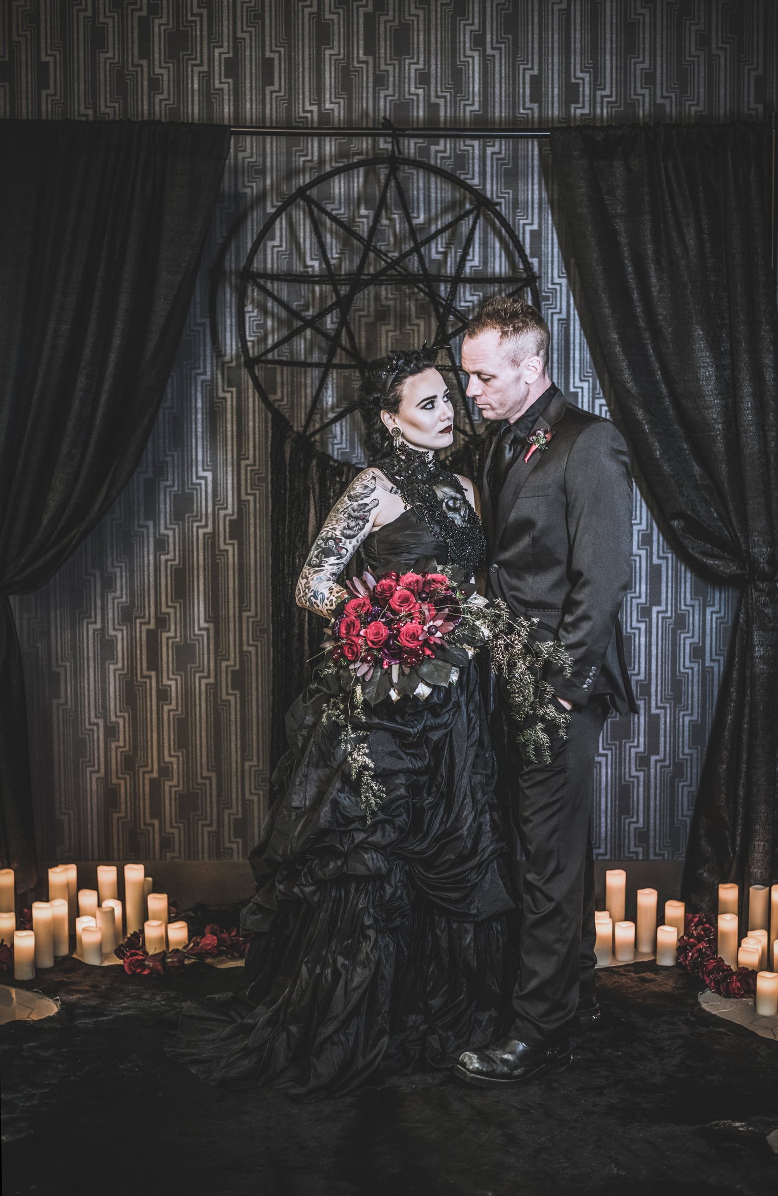Halloween Goth Wedding Ideas | PS Love