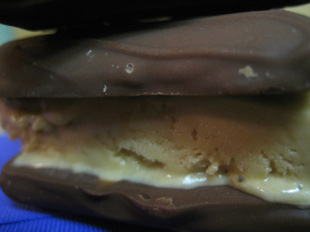 Dulce De Leche Ice Cream & Choco Covered Graham Cracker Sandwiches