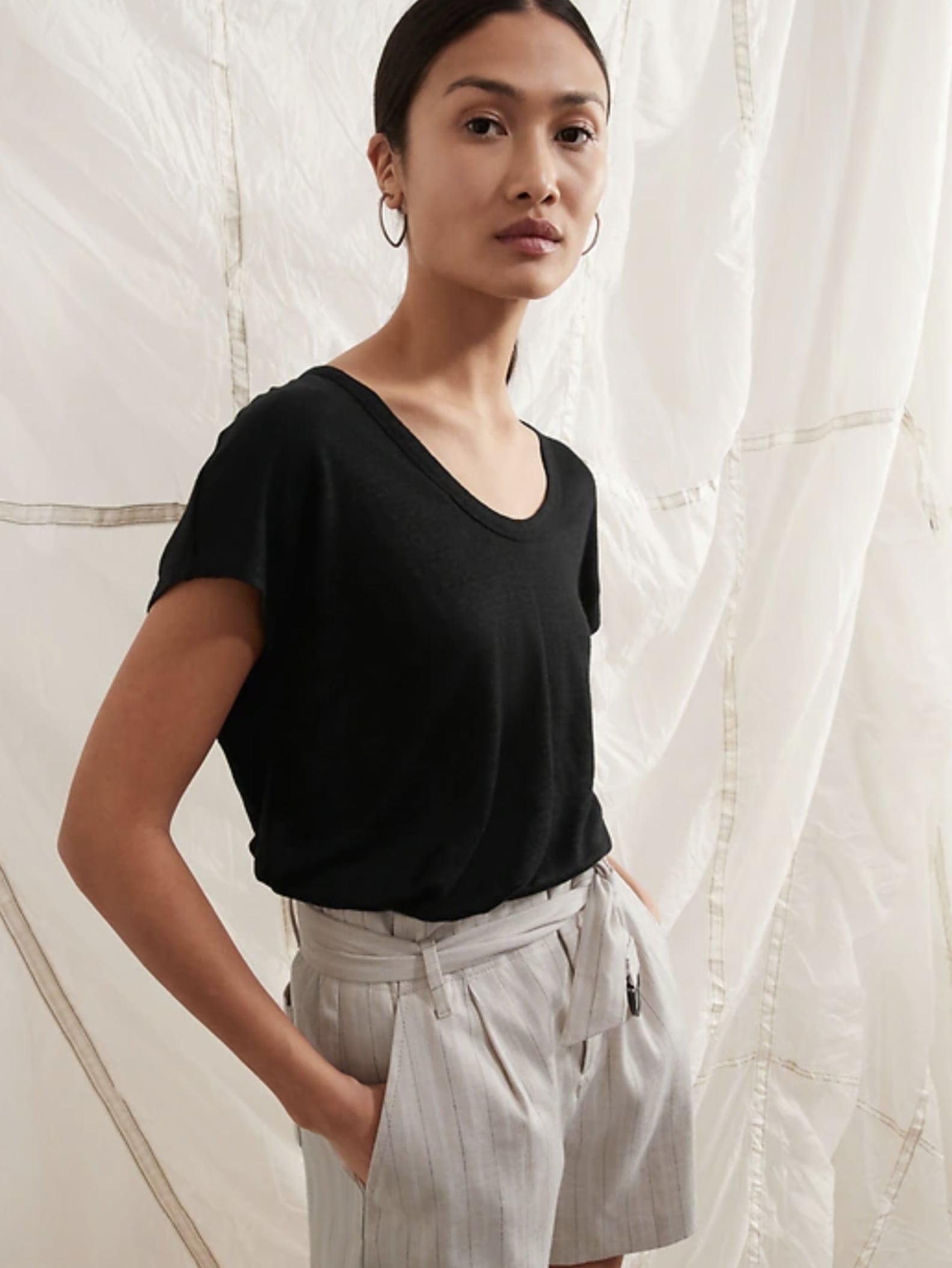 Linen Tees That Will Have Your Back All Summer | PS Fashion