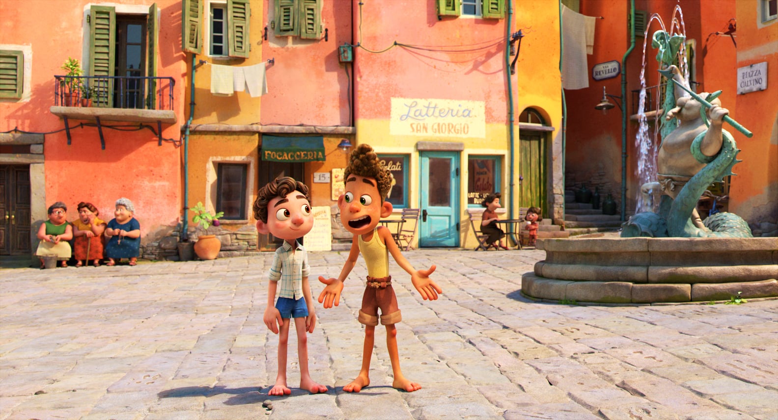 Pixar's Luca Trailer, Details, and First Photos | PS Family