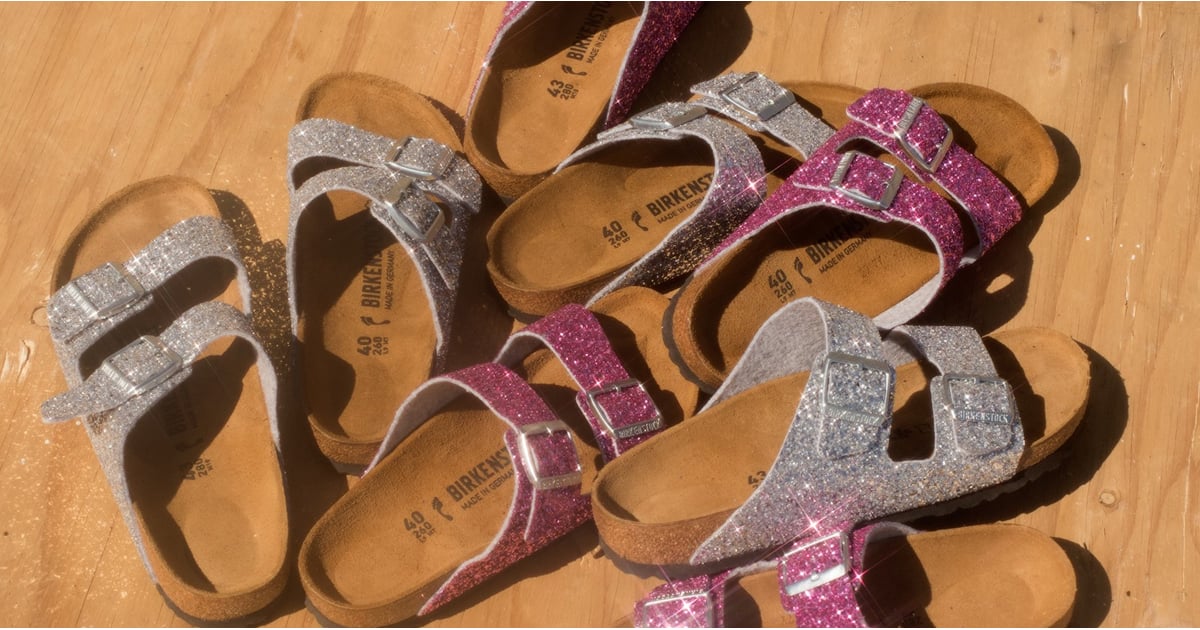 Birkenstock x Opening Ceremony Glitter Sandals | POPSUGAR Fashion