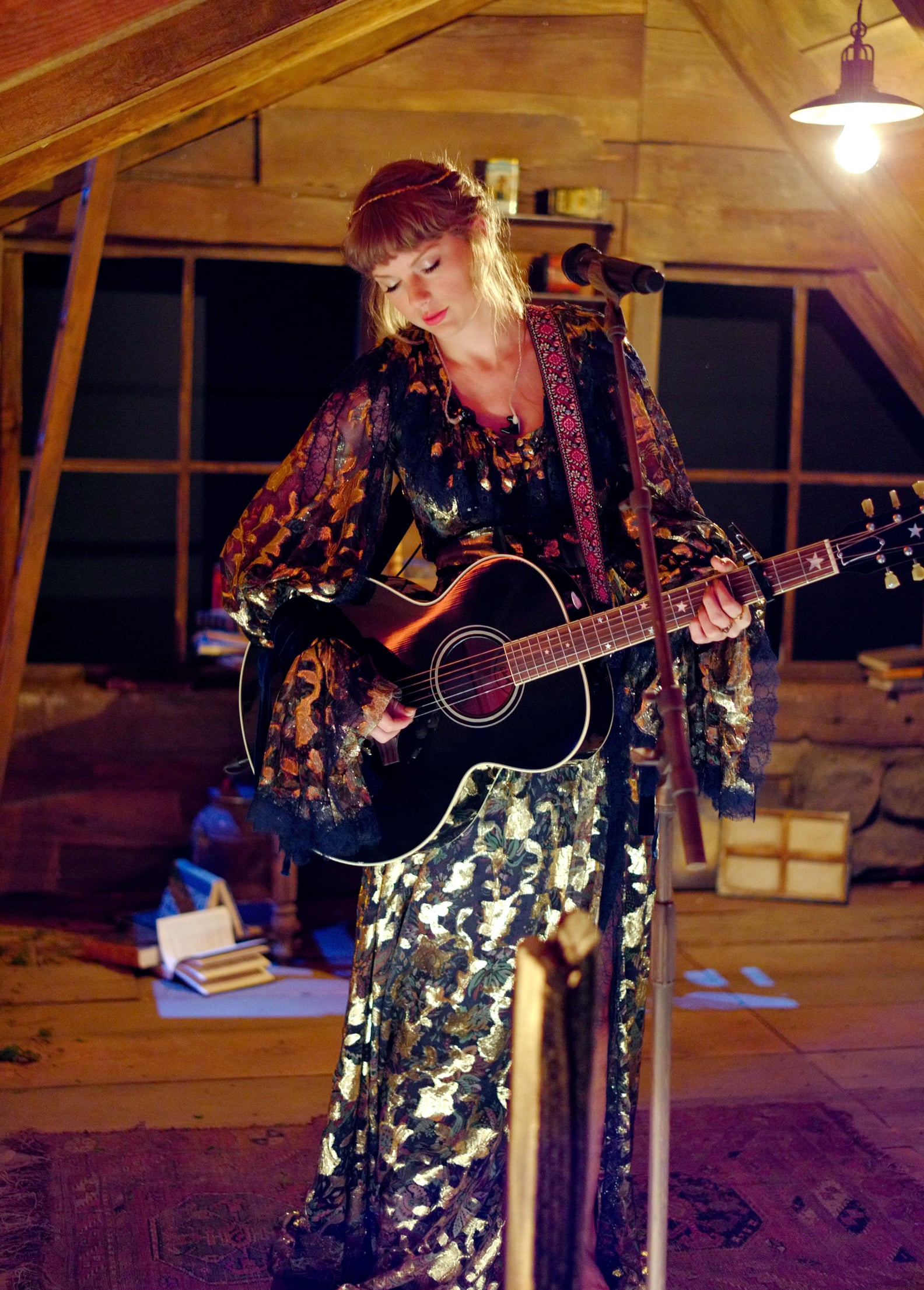 Taylor Swift's Performance Dress by Etro at the 2021 Grammys | PS Fashion