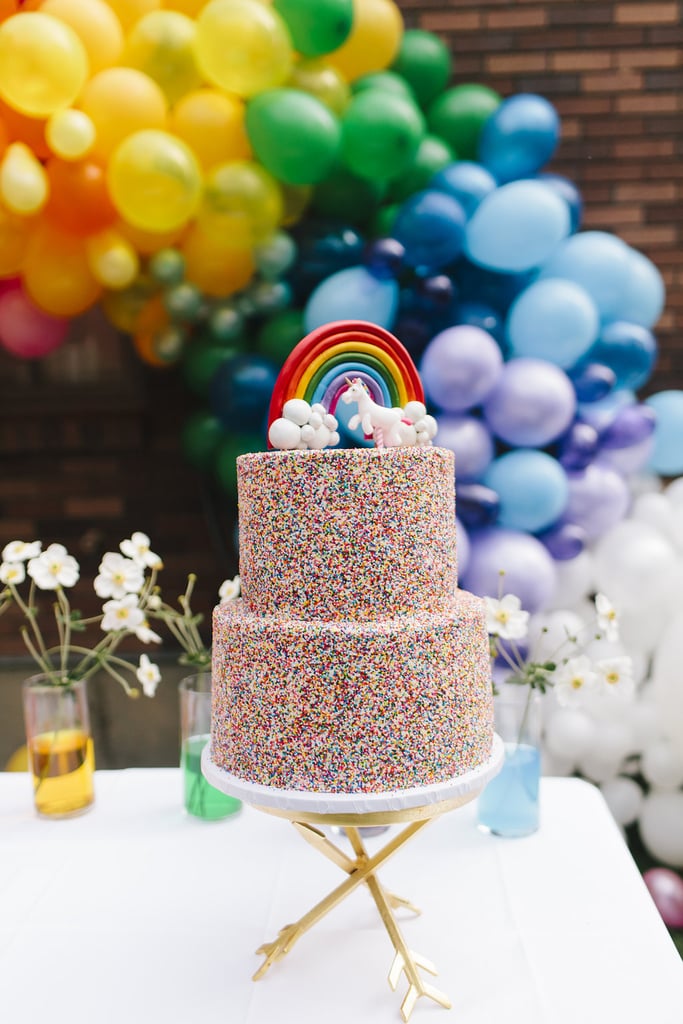Girl's Rainbow Birthday Party | POPSUGAR Family