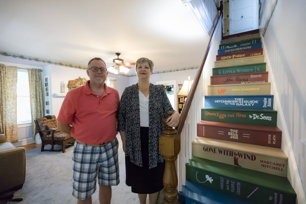 DIY Book Staircase | POPSUGAR Home