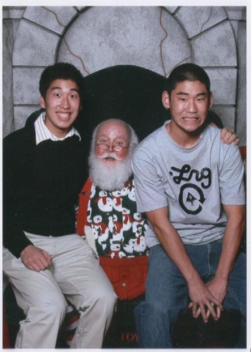 Guys Wear Costumes in Photos With Santa Over the Years | PS Entertainment