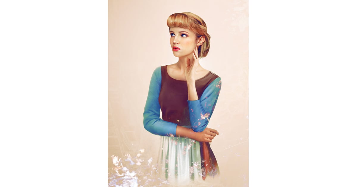 "Real Life" Cinderella | Best Disney Princess Fan Art | POPSUGAR Love ...