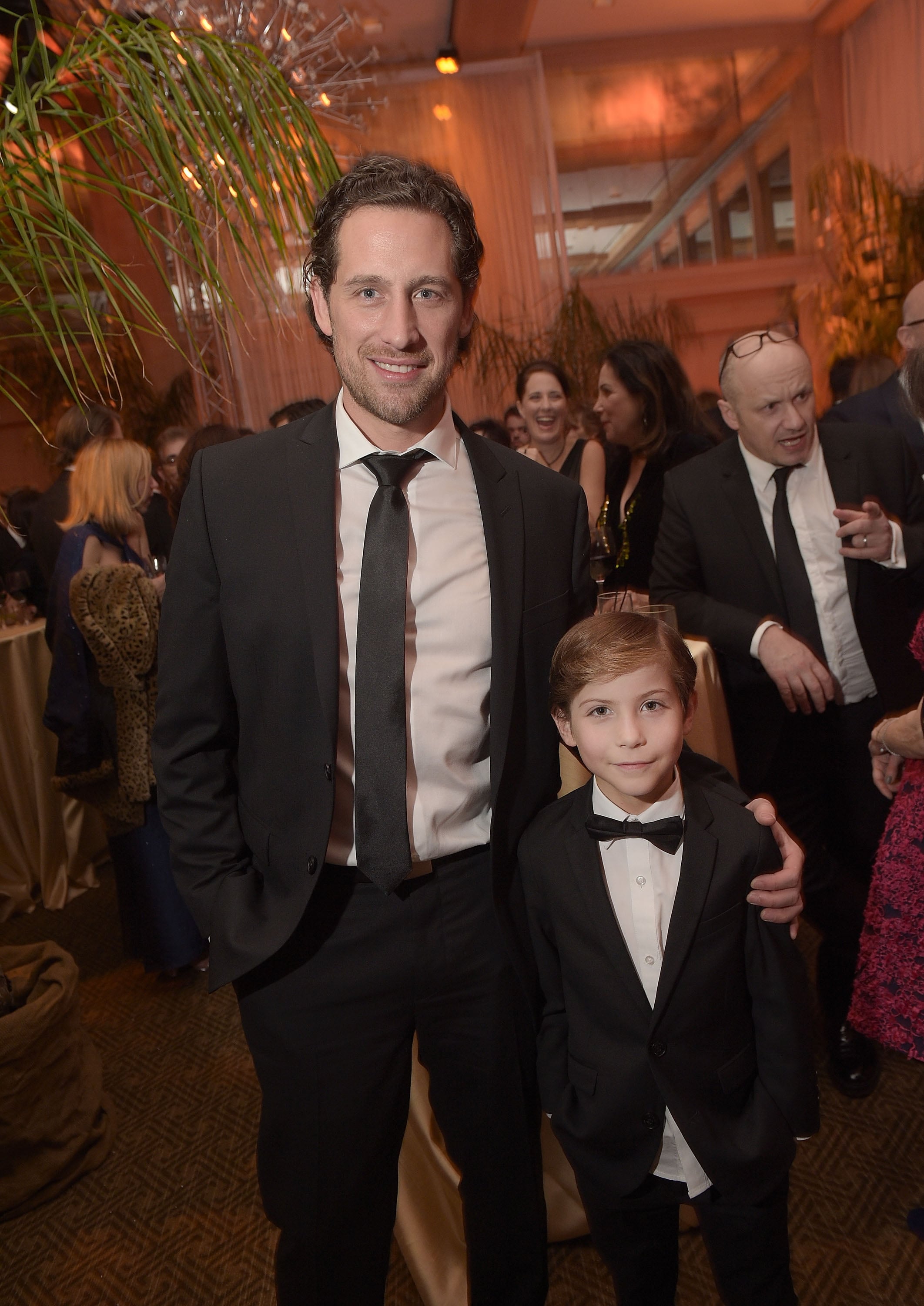 Jacob Tremblay's Hot Dad at Golden Globes 2016 | PS Celebrity