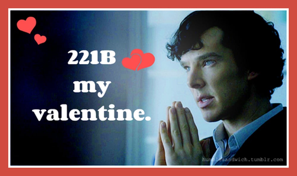 Sherlock Valentine Cards | PS Tech