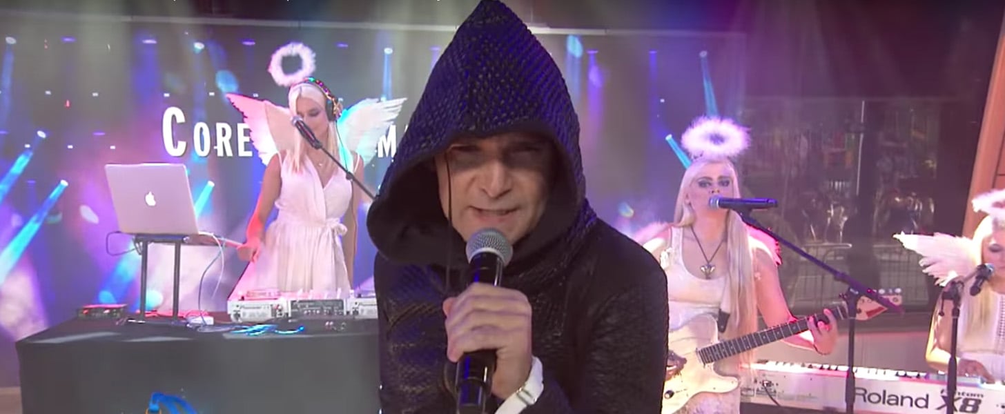 Corey Feldman Singing on the Today Show 2016 | POPSUGAR Entertainment