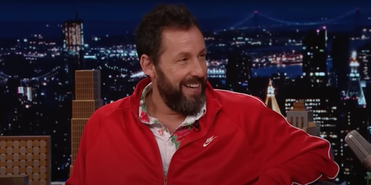 Adam Sandler Talks First Meeting Jennifer Aniston | POPSUGAR Celebrity