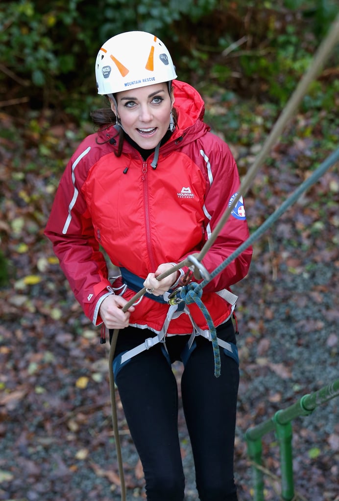 Kate Middleton and Prince William Rock Climbing in UK 2015 | POPSUGAR ...