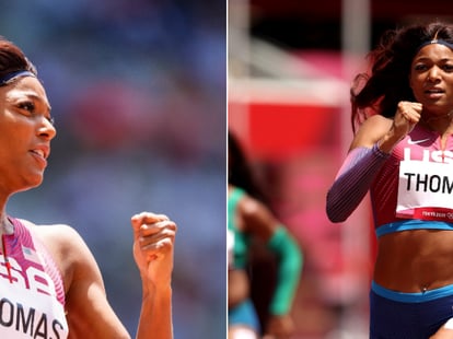 Gabby Thomas Advances to 200m Final at 2021 Olympics | POPSUGAR Fitness