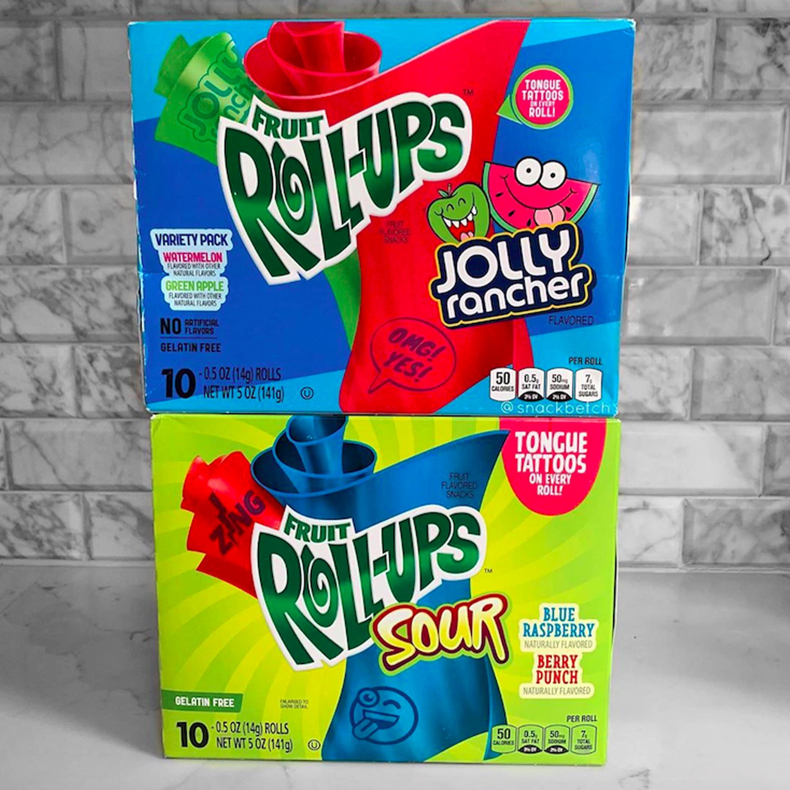 Jolly Rancher and Sour Fruit Roll-Ups | PS Family