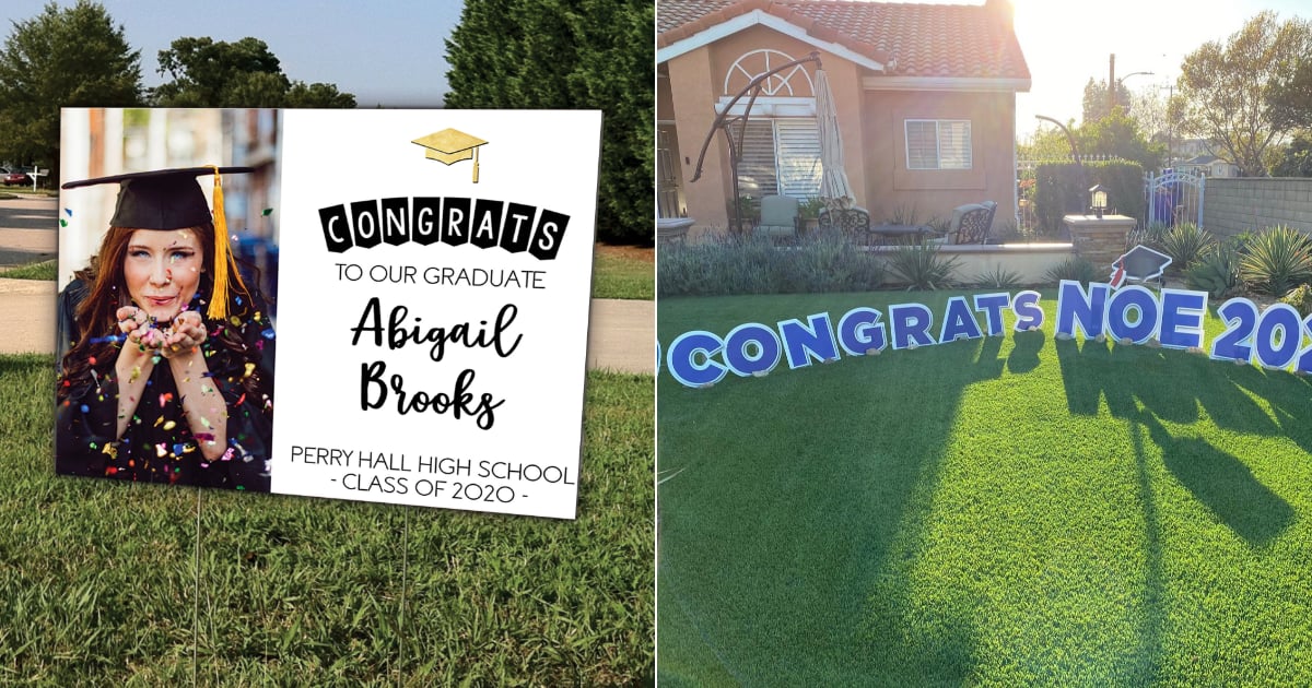 Shop Graduation Lawn Signs and Banners For 2020 | POPSUGAR Family