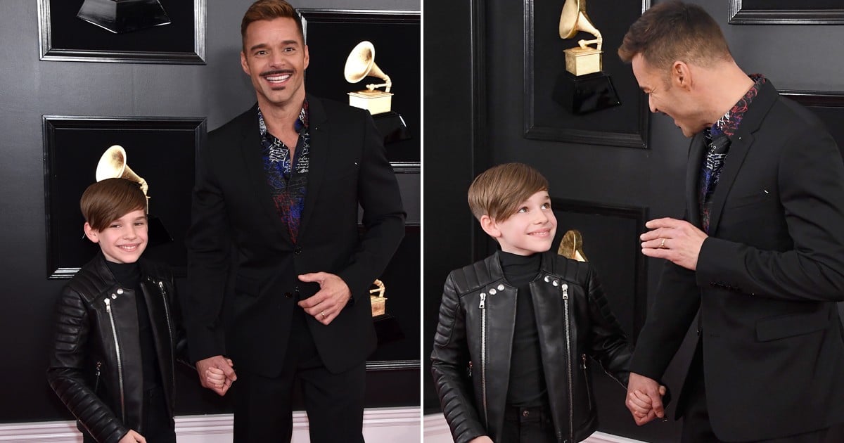 Ricky Martin and His Son at the 2019 Grammys | PS Celebrity